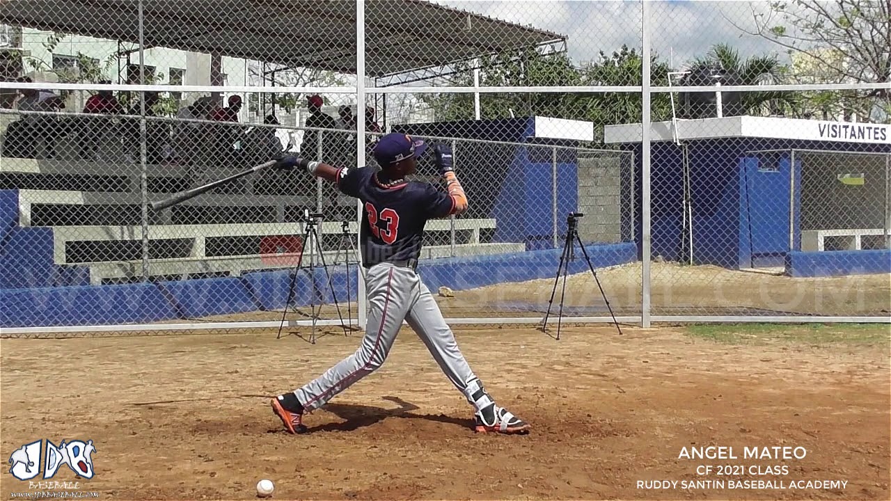 Angel Mateo CF 2021 Class From (Ruddy Santin Baseball Academy)Date ...