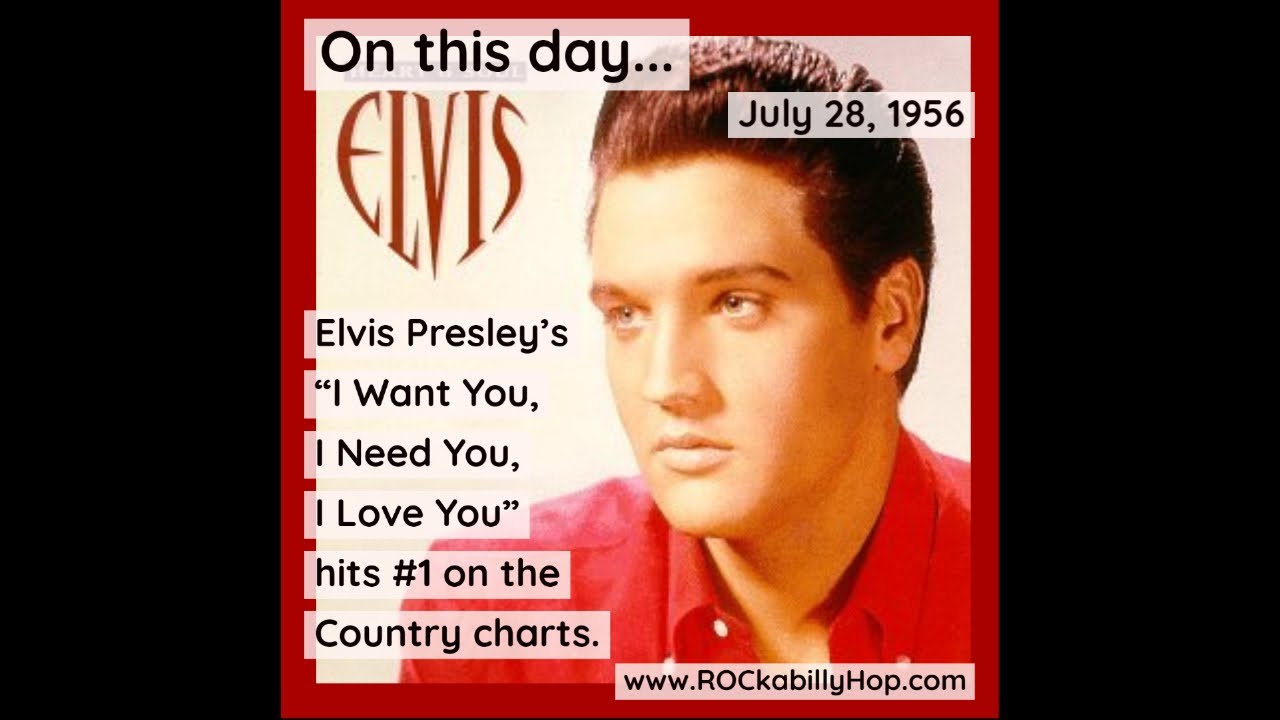 July 28, 1956 - Elvis Presley - YouTube