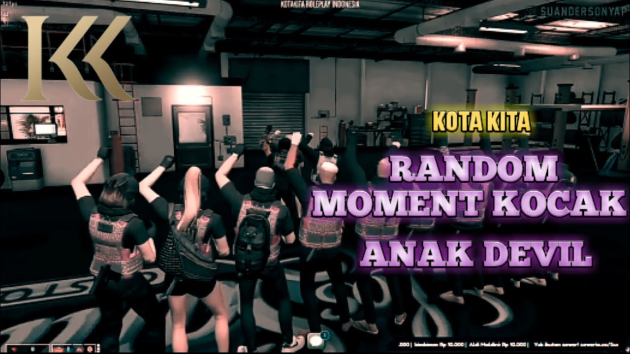 GTA V ROLEPLAY MOMENT LUCU DAN SERU ANAK DEVIL - YouTube