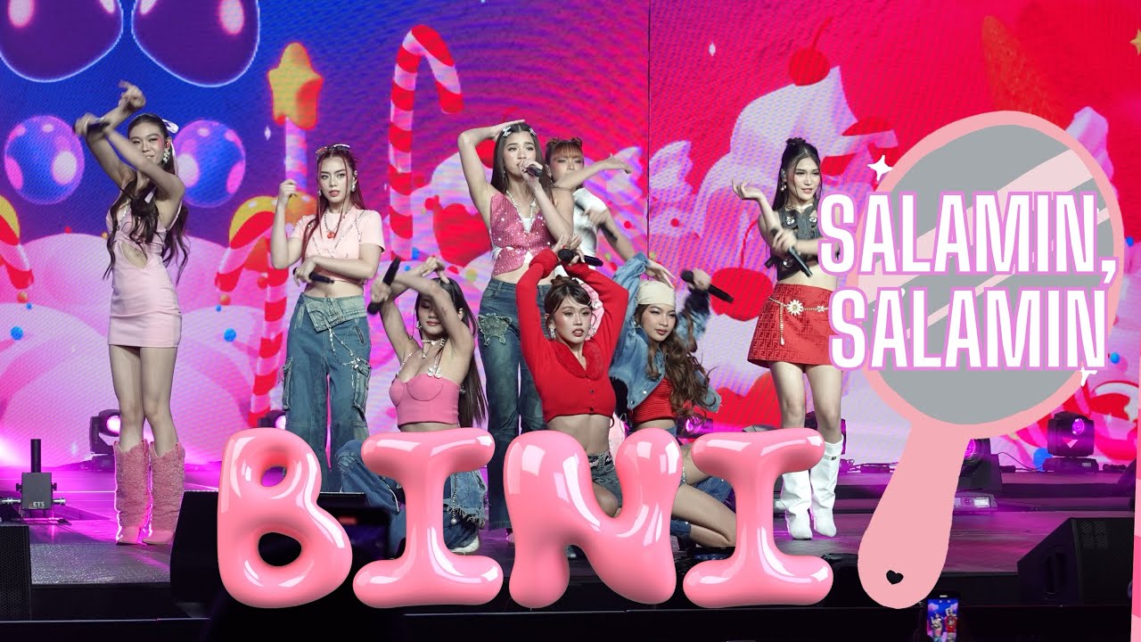 Salamin, Salamin - BINI ( ASAP Natin ‘to in California USA) 08/03/24 🌸 ...