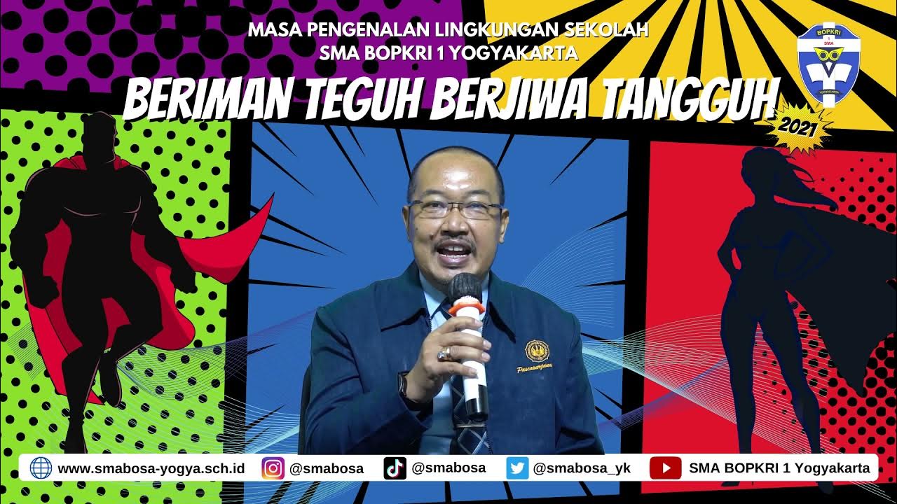 SMA BOPKRI 1 YOGYAKARTA - MPLS - SAMBUTAN KEPALA SEKOLAH - YouTube