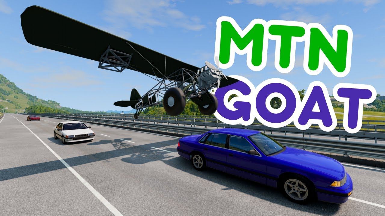 The king of bush planes: MTN Goat in BeamNG Drive! 👑 ️🌲 - YouTube