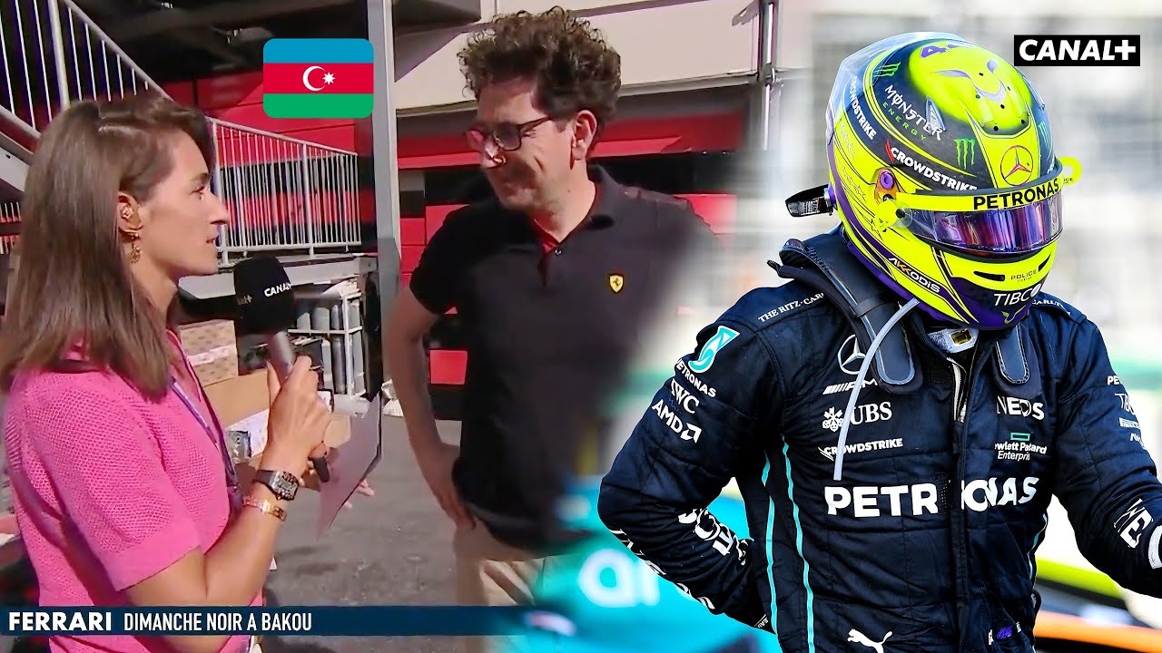 Hamilton eprouvé, Double DNF Ferrari ! • GP Azerbaïdjan 🇦🇿 (2022 ...
