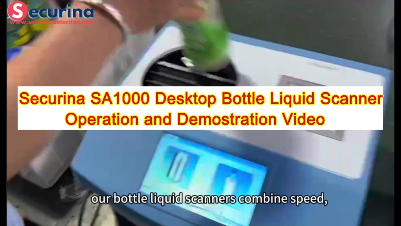 SA1000 Bottle liquid scanner new liquid explosive detectors from ...