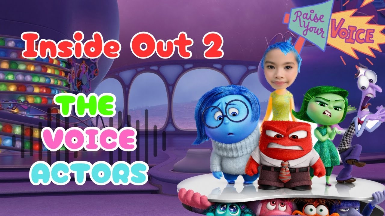 The Voice Actors | Inside Out 2 #insideout2 #insideout #insideoutfamily ...