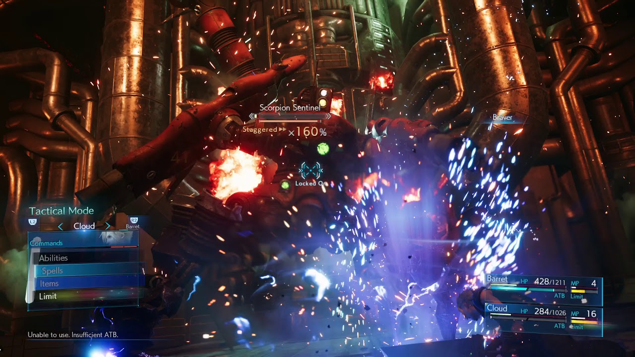 FINAL FANTASY VII REMAKE Limit Cross-Slash - YouTube