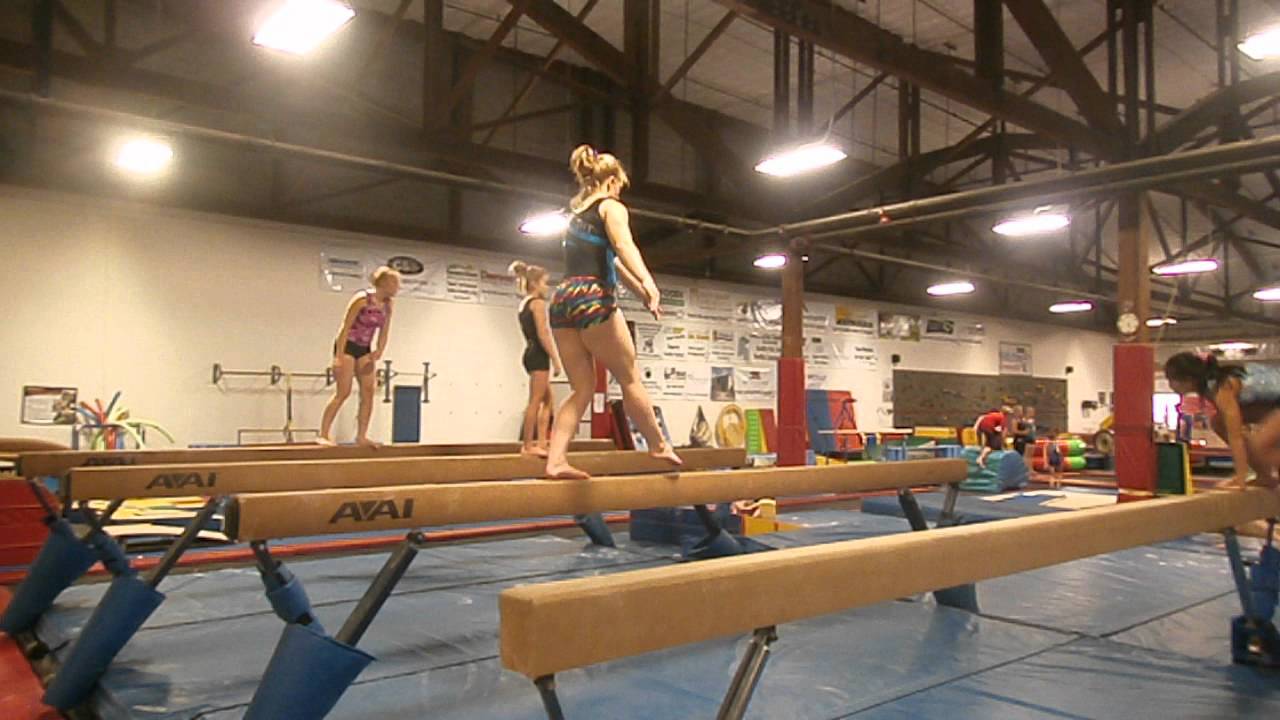 Sissone Switch Side Leap 2 - YouTube