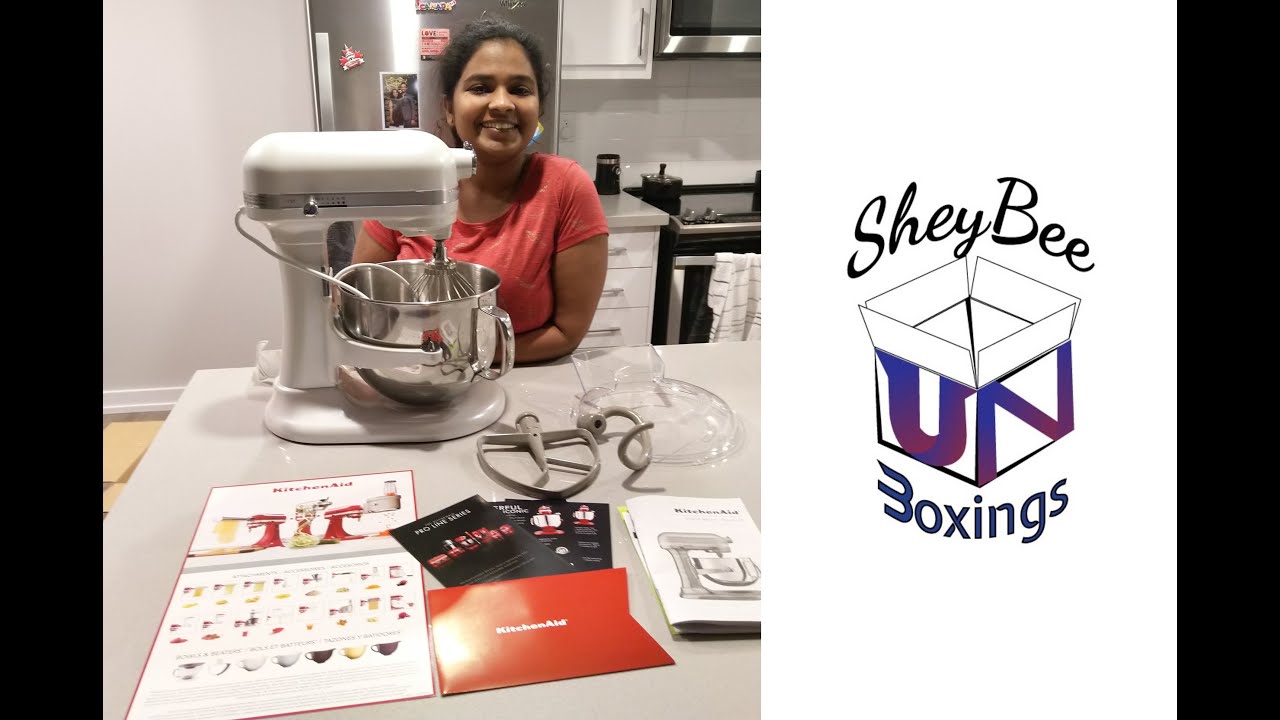 KitchenAid Pro Line Series - 7Qt Frosted Pearl - YouTube