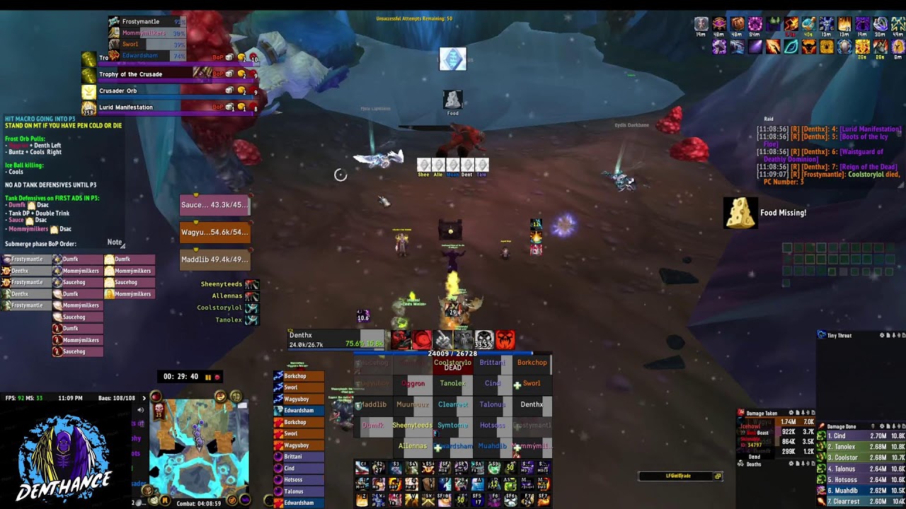 Prodigy ICC PTR W3 | 10m Full Clear Heroic | September 28th - YouTube