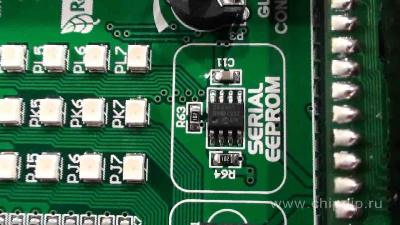 ME-BIGAVR6, the debug board based on the AVR ... - YouTube