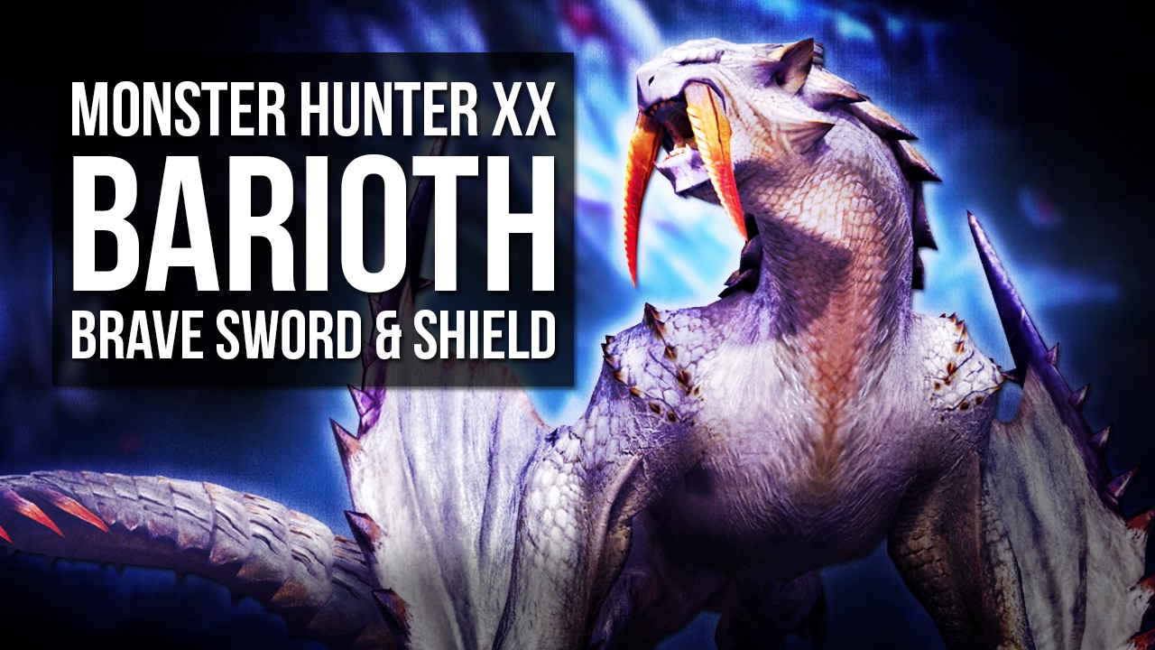 Monster Hunter XX First Barioth Hunt w/ Brave Style SnS - YouTube