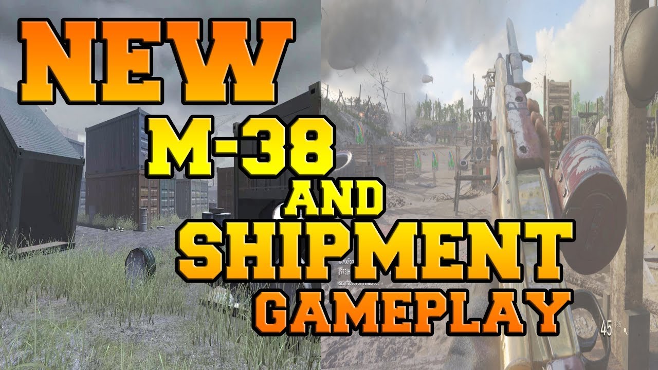 NEW "EPIC" M-38 GAMEPLAY! NEW SHIPMENT GAMEPLAY! Call of duty WW2 - YouTube