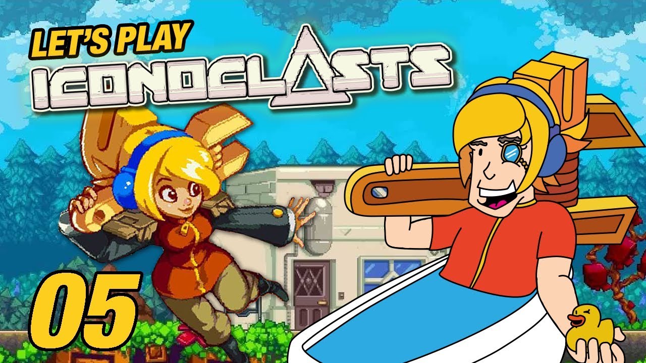 Train Boss Fight | Let’s Play Iconoclasts - Gameplay: Part 05 - YouTube