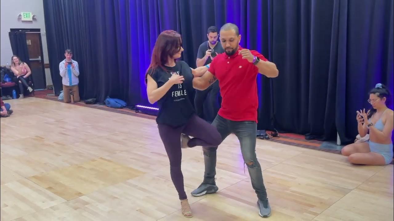 Elevation Zouk Festival 2021 Kadu & Larissa Brazilian Zouk Dance Demo 2 - YouTube