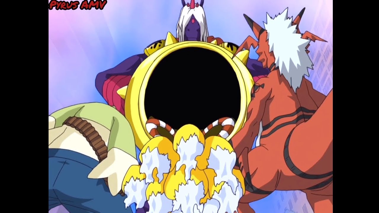 Tamers & Impmon vs Indramon AMV - YouTube