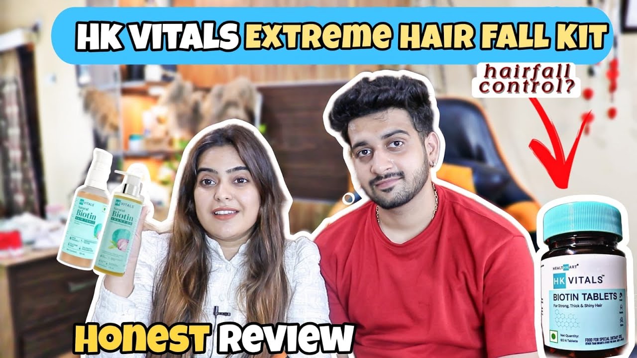 Ultimate Hair Care Routine for Couples with HK Vitals Extreme Hair Fall ...