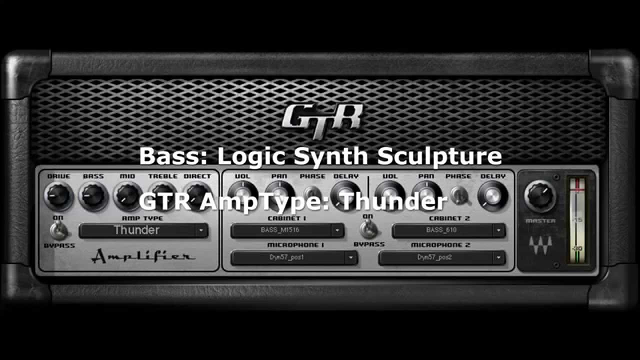 Waves GTR Bass Ampサウンドサンプル - YouTube