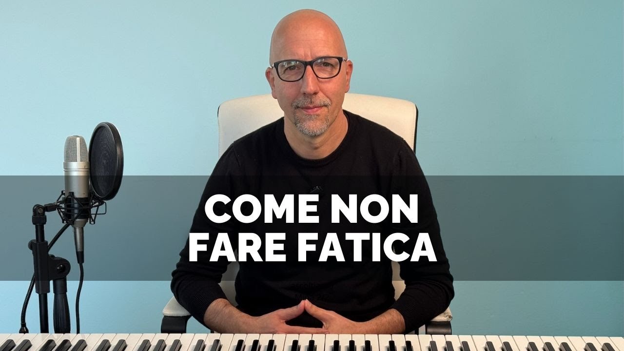 Come NON fare fatica nel canto? Studiare tecnica, "riscoprire la TUA ...