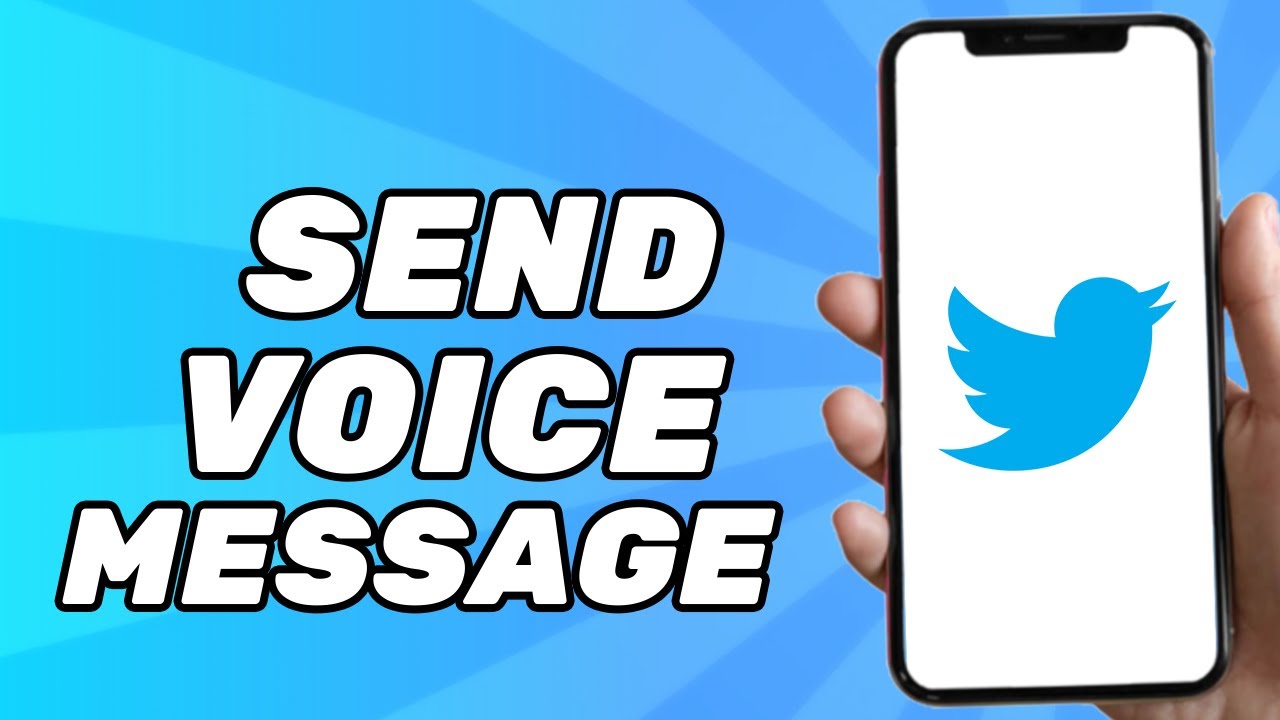 How to Send Voice Message on Twitter (2025) - YouTube