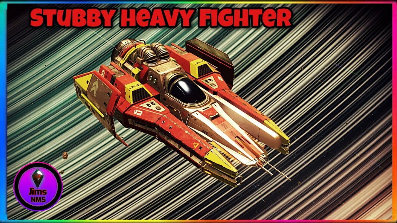 Stubby heavy fighter in no man's sky - YouTube