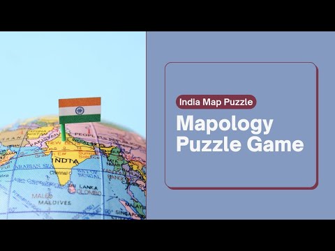 Fun Indian Map Puzzle for Kids | Learn the States of India | Mapology ...