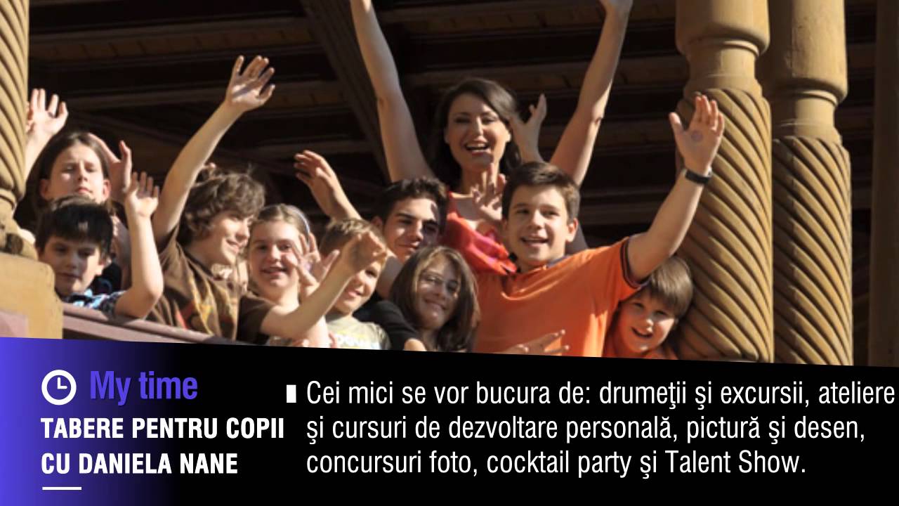 Tabara de copii cu Daniela Nane - YouTube