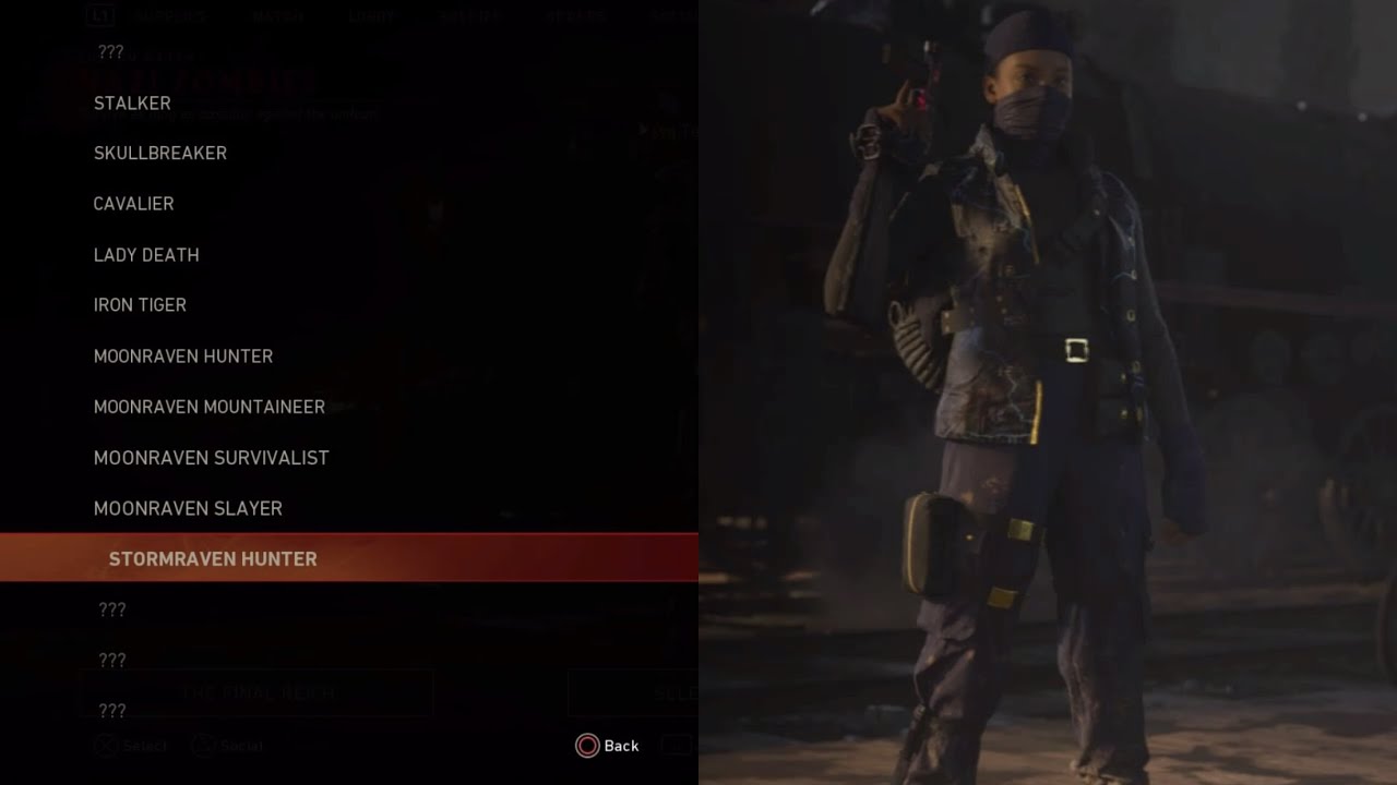 NEW STORMRAVEN HUNTER EASY CHARACTER UNLOCK GUIDE - COD WW2 ZOMBIES ...