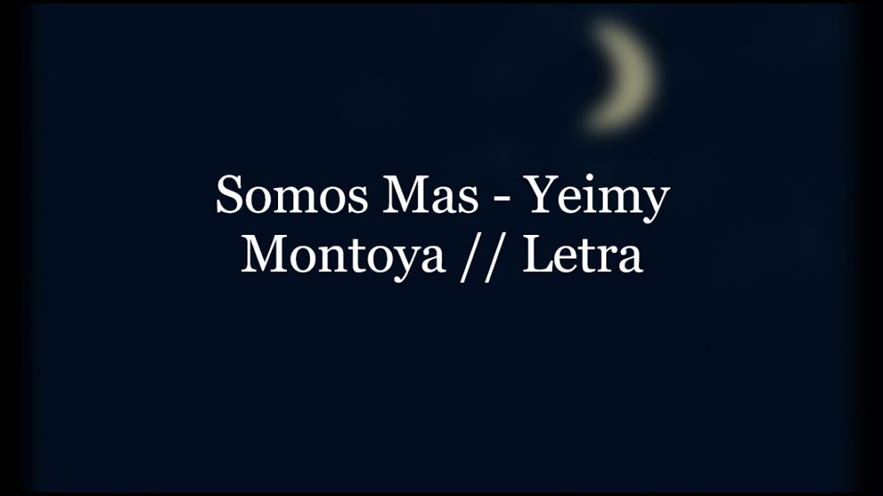 Somos Más - Yeimy Montoya (La Reina Del Flow2) // LETRA - YouTube