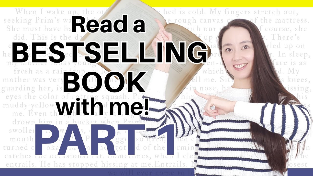 Read a BESTSELLING book with me to improve your reading fluency! PART 1 ...