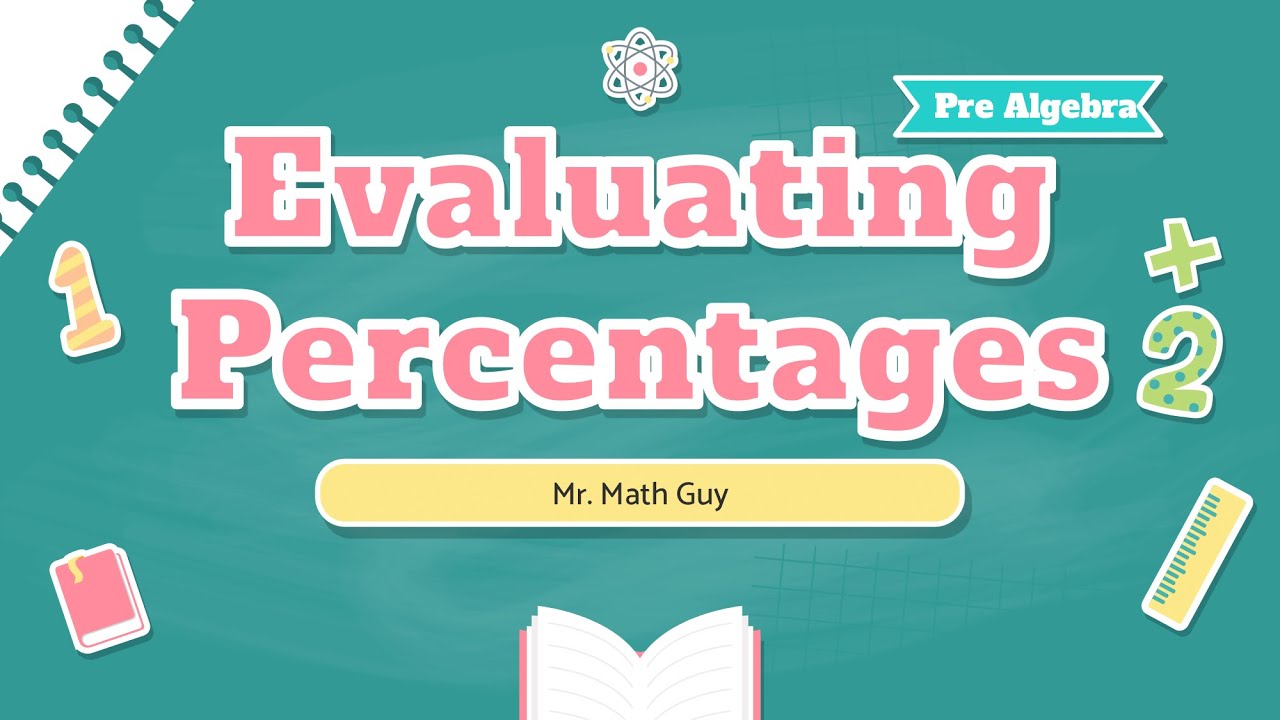 Evaluating Percentages - YouTube
