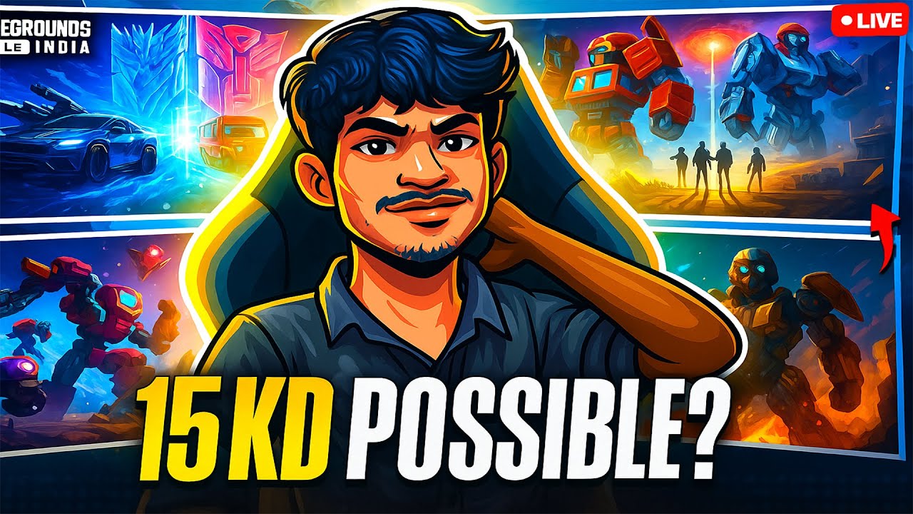 "15 Kills Every Match Challenge 🔥 | BGMI Live Rank Push | Blt Ishan " - YouTube