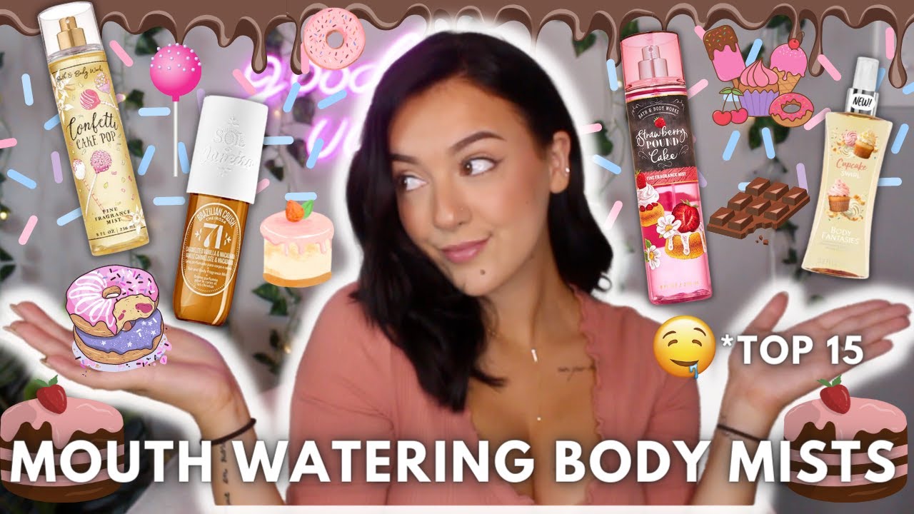🍰THE MOST DELICIOUS GOURMAND BODY MISTS! BODYCOLOGY, BODY FANTASIES,SOL ...