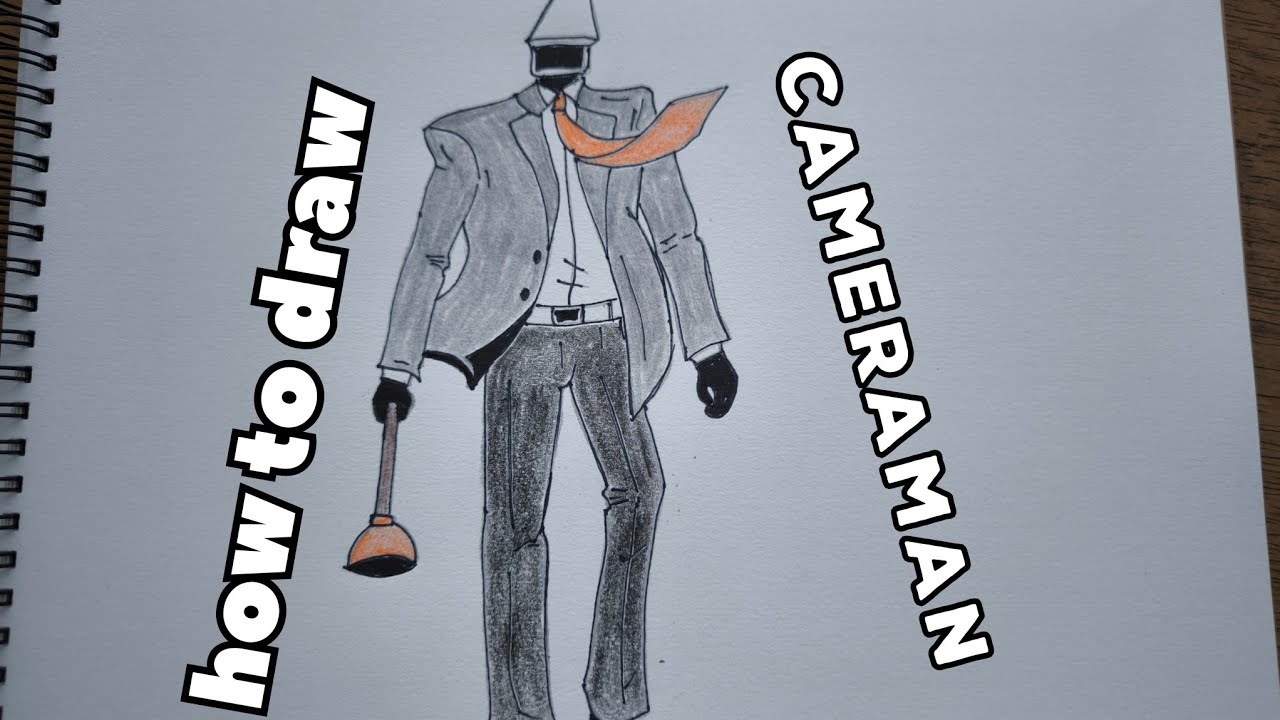 How to Draw | Cool Cameraman - YouTube