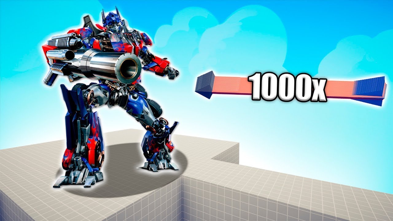 OPTIMUS PRIME vs 1000x OVERPOWERED UNITS - TABS | Totally Accurate ...