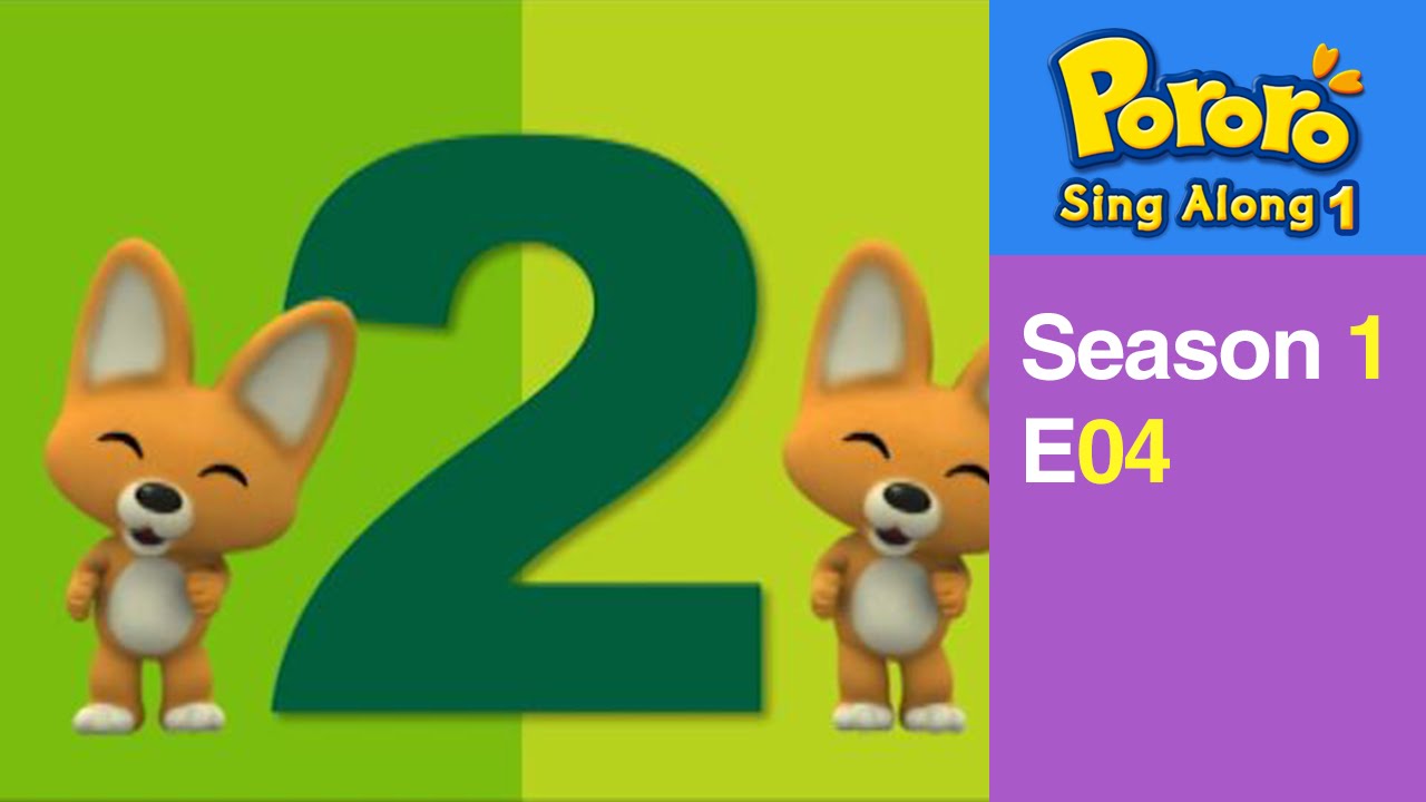 [Pororo Singalong S1] #04 Playing with Numbers - YouTube