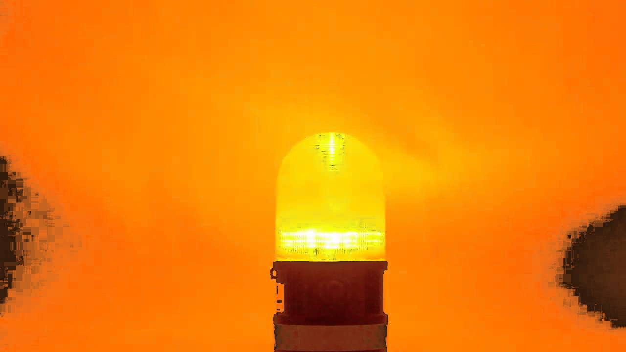 P6LM SERIES AMBER YELLOW Beacon Portable 6 LED's Warning Safety Light ...