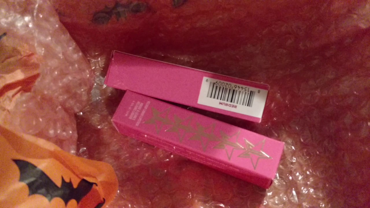 7K Jeffree Star REDRUM (Sold Out Everywhere) GiveAway - YouTube