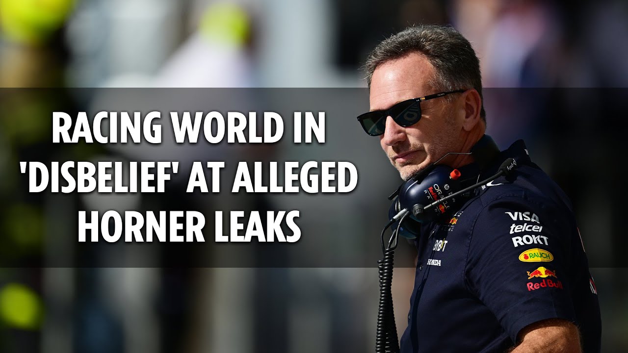 Racing world in 'disbelief' at Christian Horner's alleged leaked ...