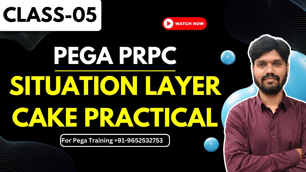 Situation Layer Cake Practical | For Pega Training +91-9652532753 - YouTube