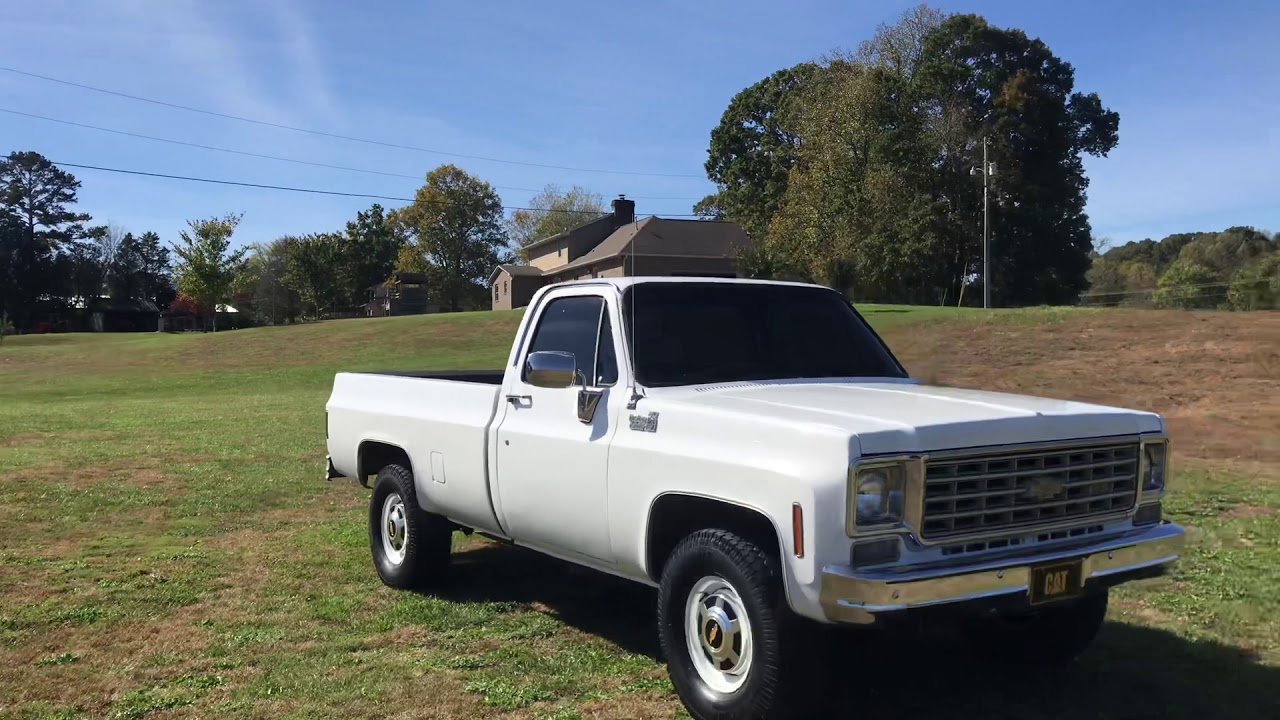 1975 chevy k20 - YouTube