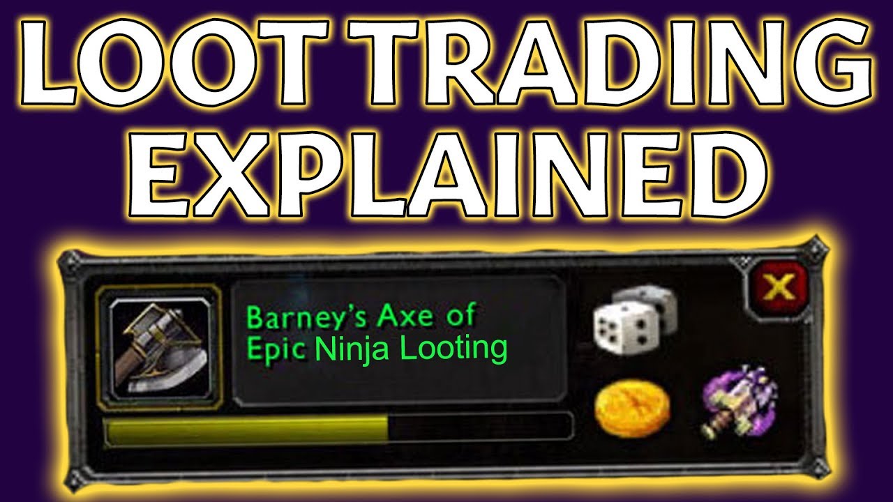 Classic Loot Trading Is Here To Stay! - YouTube
