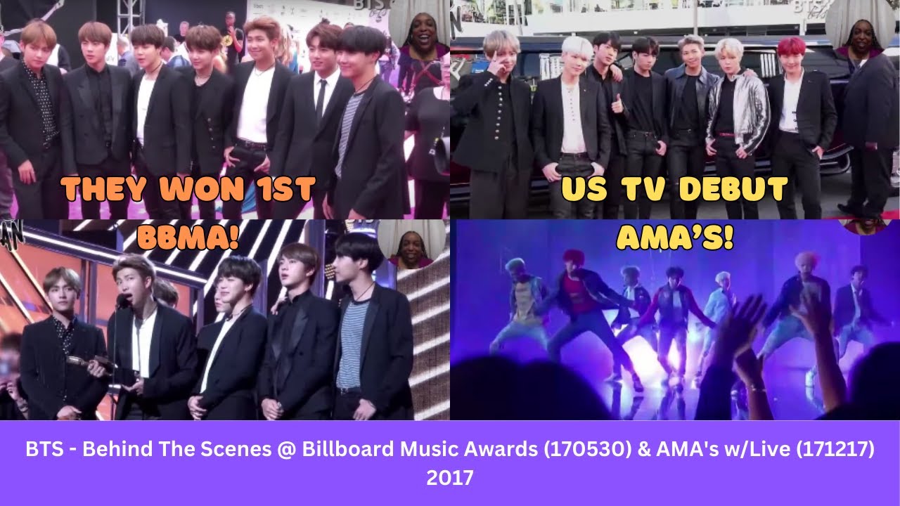1st Reaction To: BTS - Behind The Scenes @ Billboard Music Awards ...