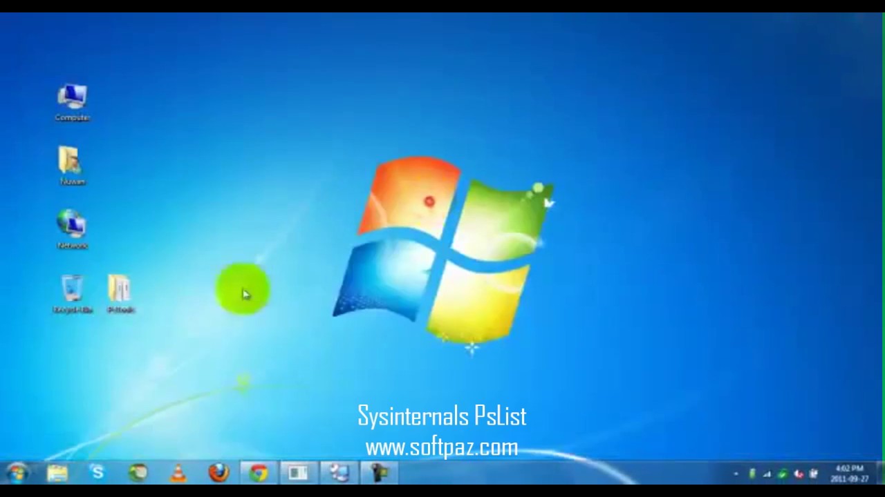 Sysinternals PsList Windows Download - YouTube