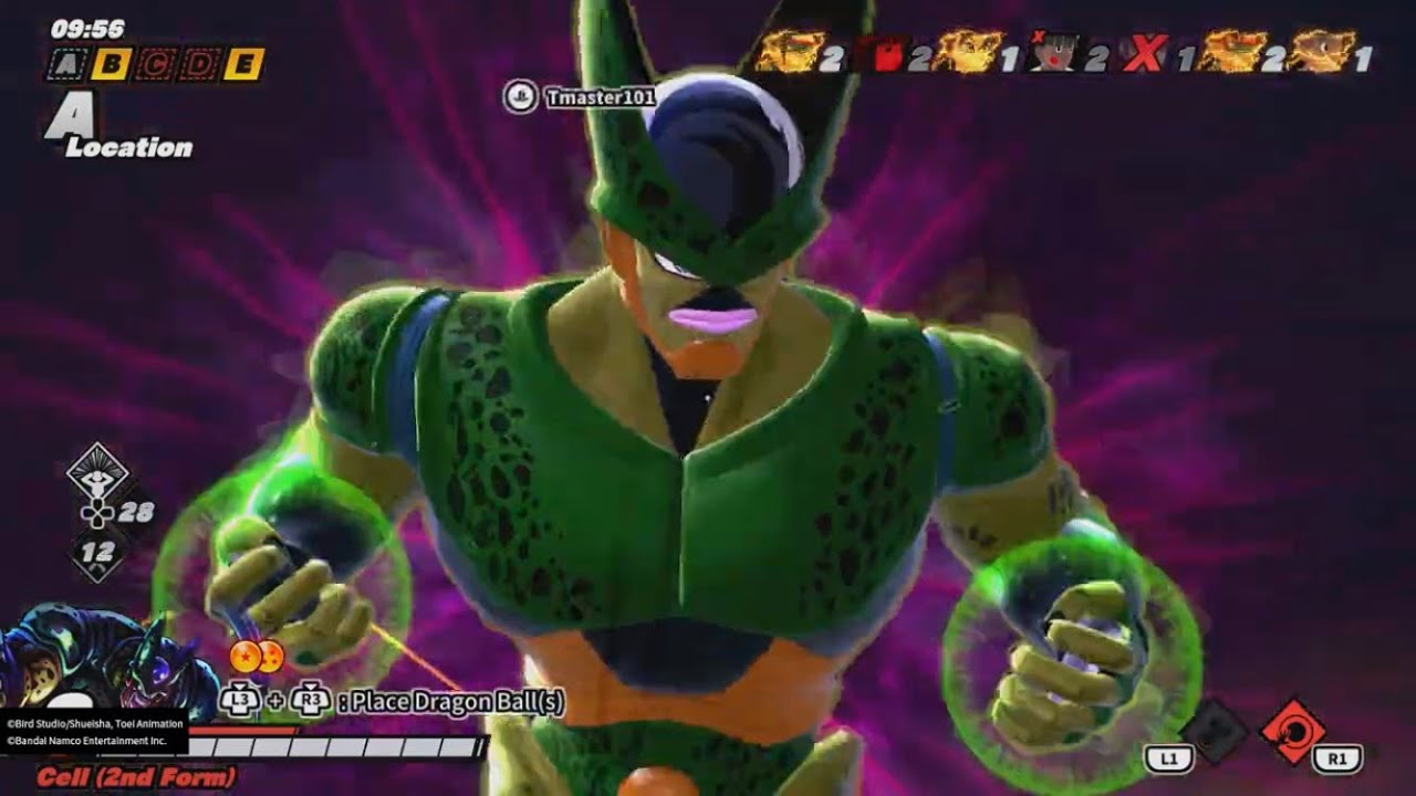 Lvl 3 Cell's blast tanks jaco's ship [DRAGON BALL: THE BREAKERS] Cell ...