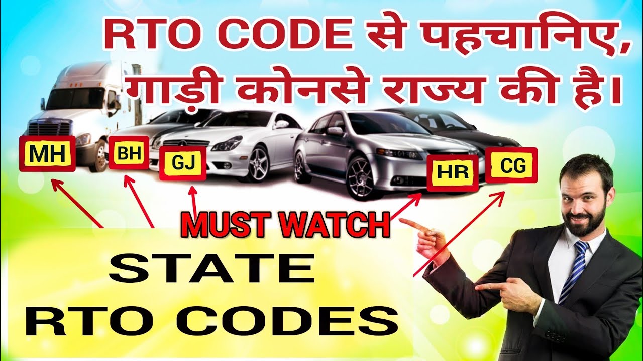 All India State RTO Codes || General knowledge || Important Information ...