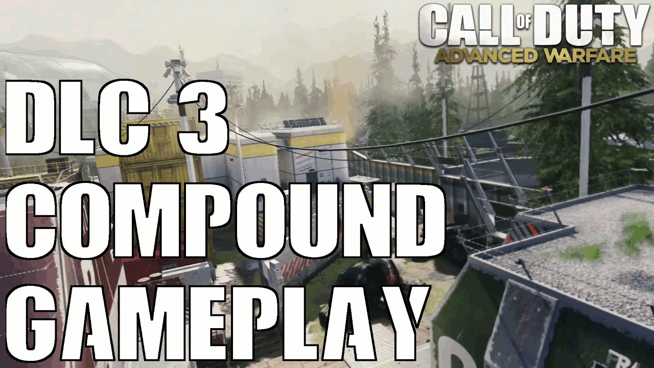 COD Advaned Warfare DLC 3 Compound Map Gameplay - YouTube