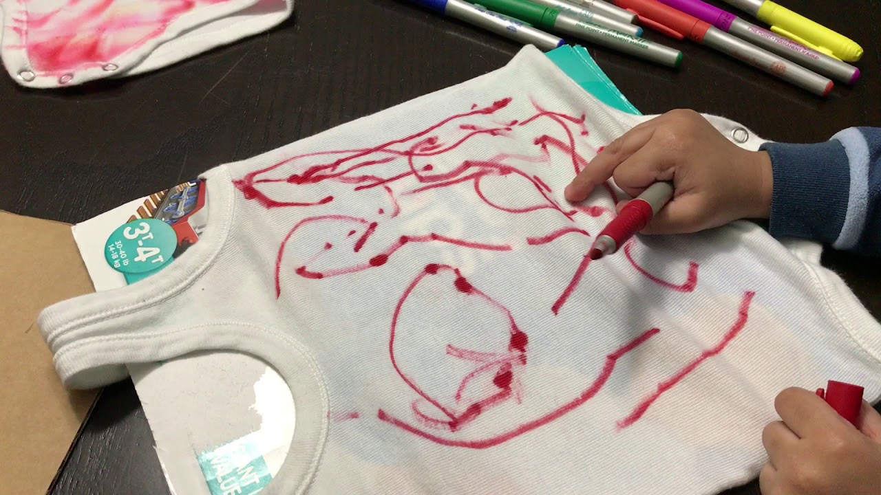 Activity for kids to Design Their own Shirts part 2 - YouTube