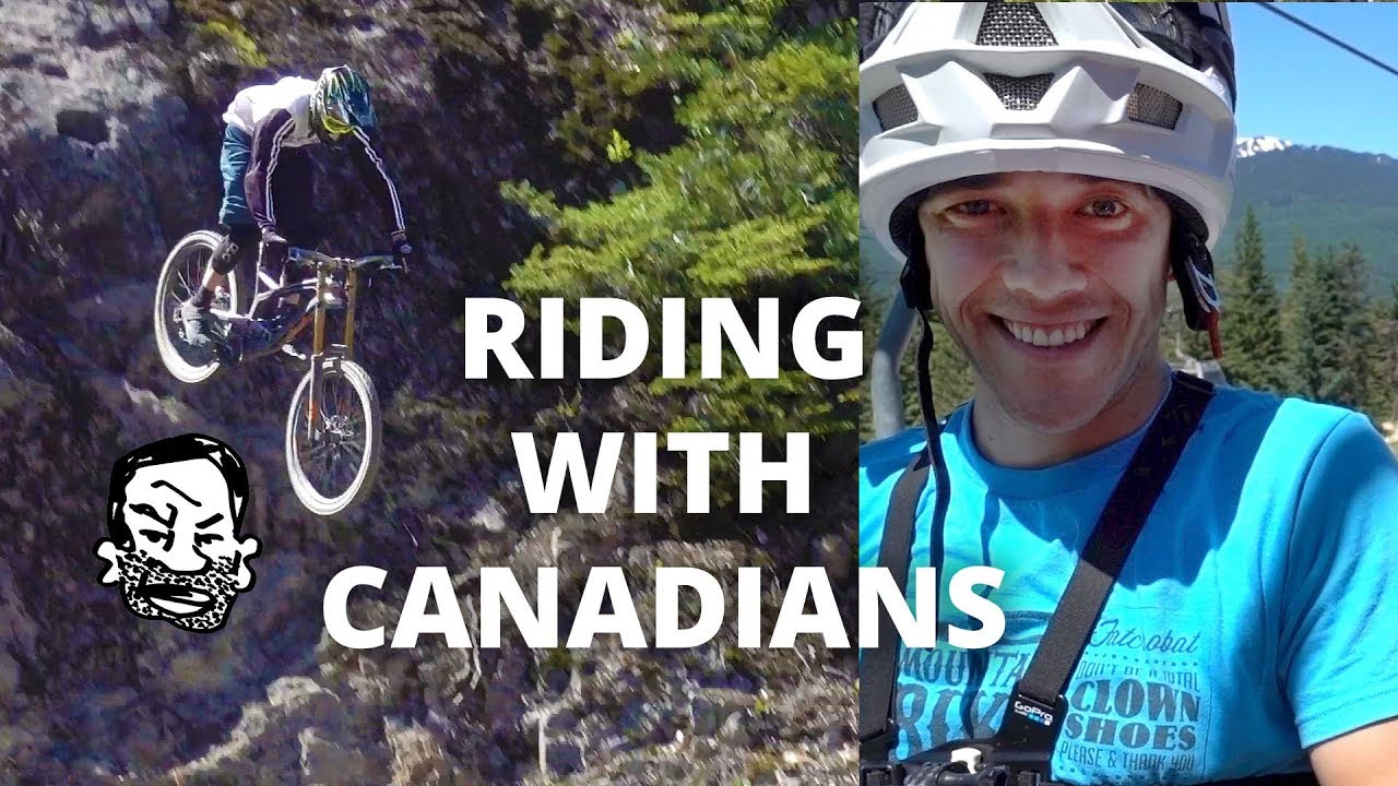Riding Whistler with Canadians - Jordan Boostmaster! - YouTube