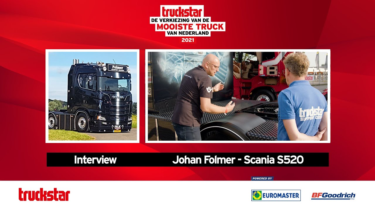 Scania S520 Folmer - Mooiste Truck van Nederland 2021 - YouTube