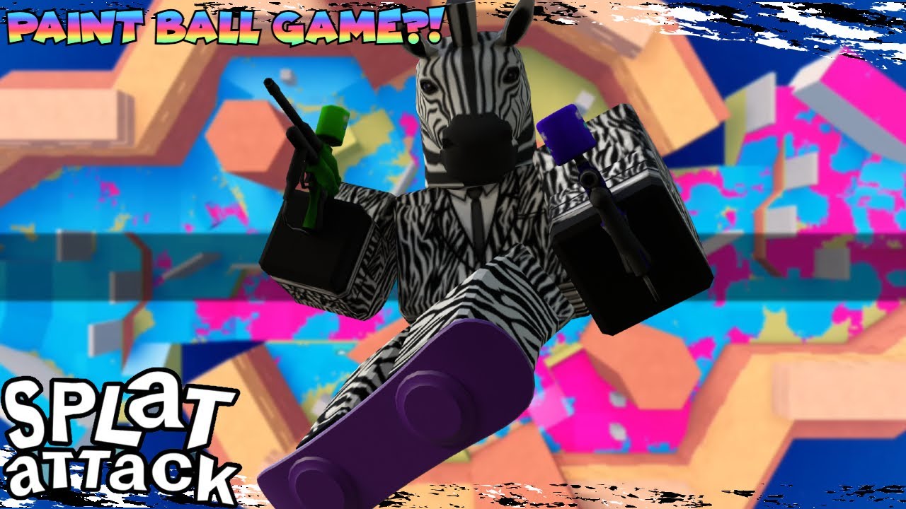 Love Roblox Paintball Games! | Splat Attack - YouTube